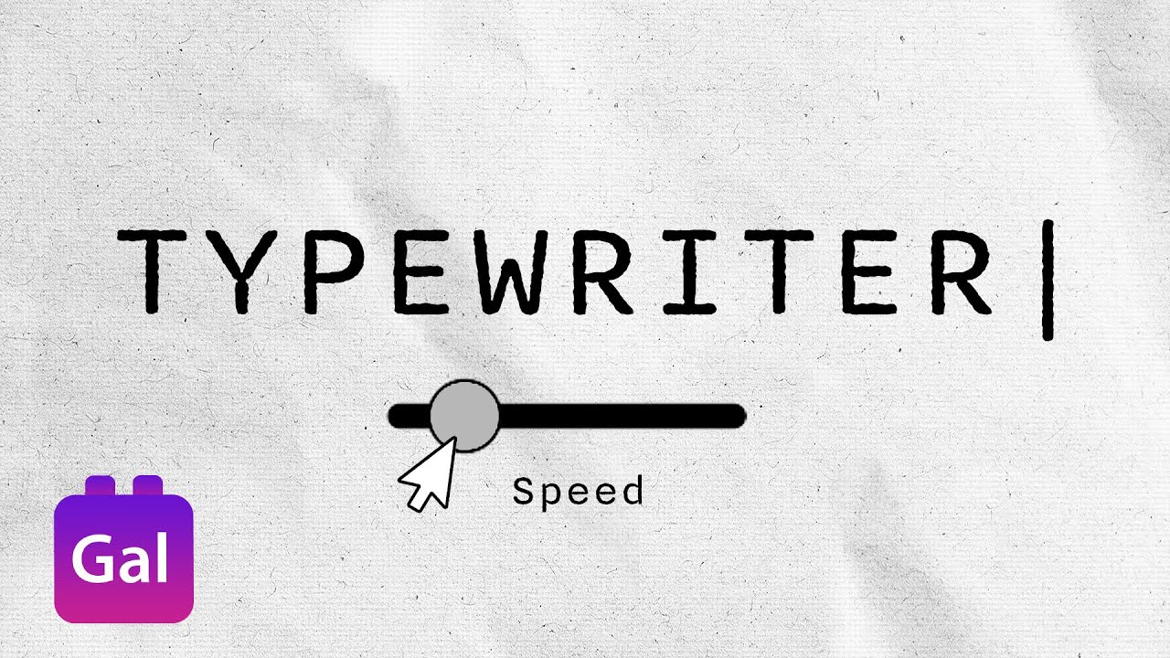 How To Edit Typewriter Animation Presets Youtube