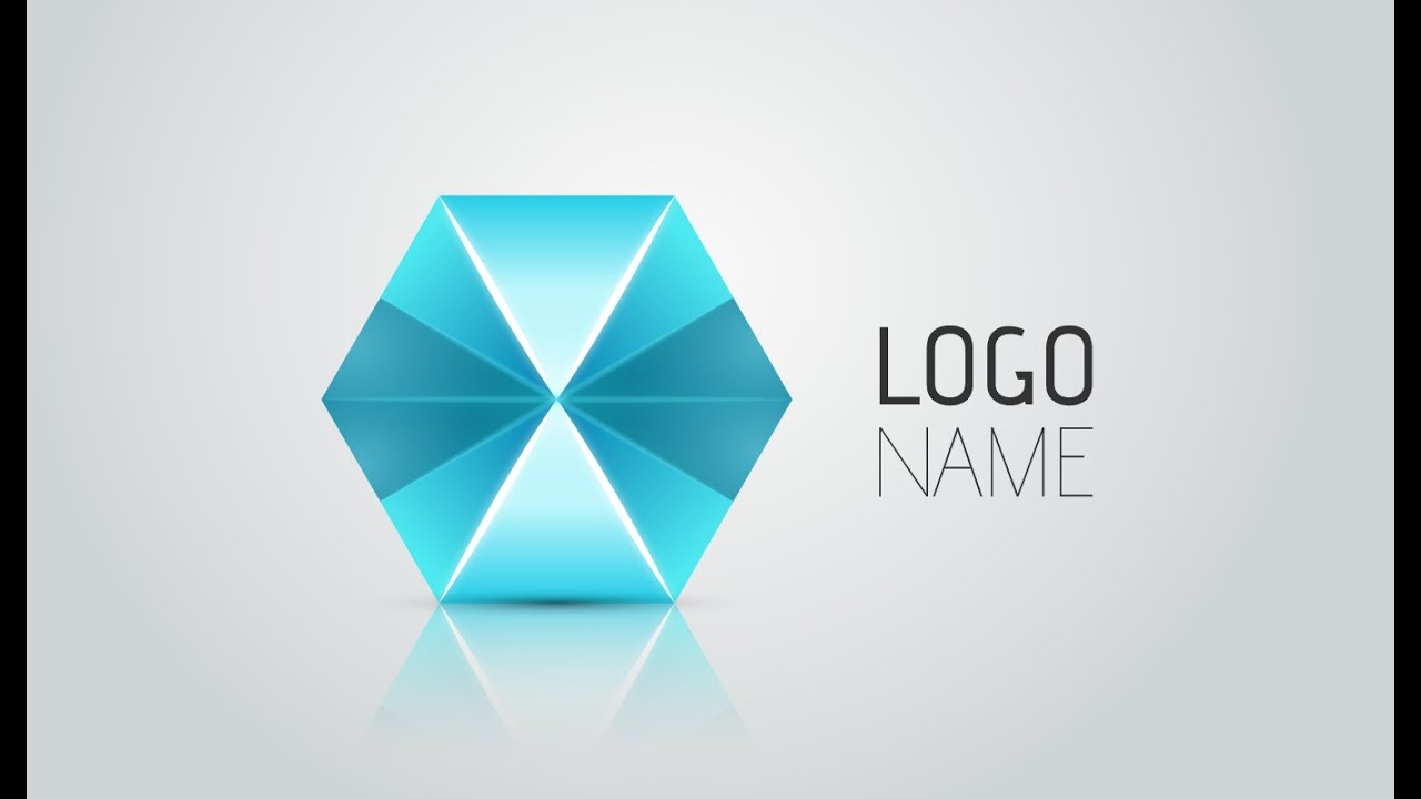 Adobe Illustrator Cc Logo Design Tutorial Hexagon Youtube