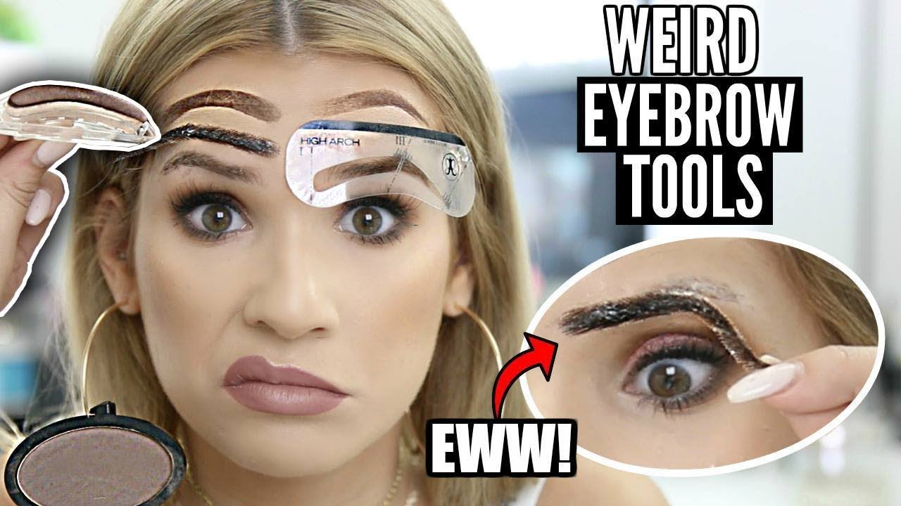 Weird Brow Hack Tools Tested Do They Really Work Youtube