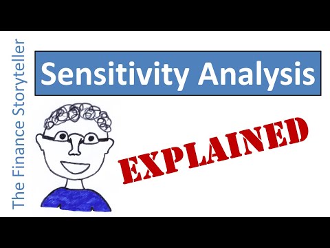 Sensitivity Analysis Youtube