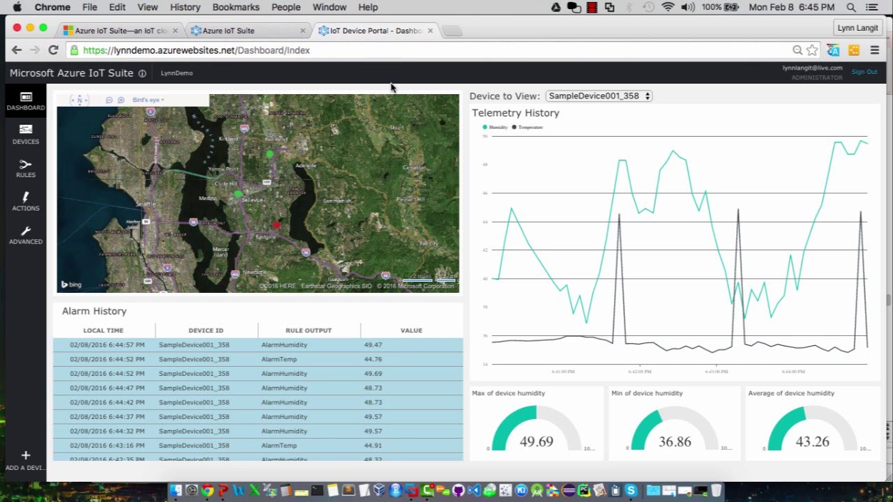 Azure Iot Demo Youtube