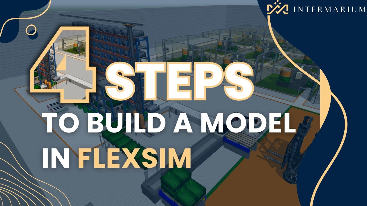 4 Steps To Build A Model In Flexsim Youtube