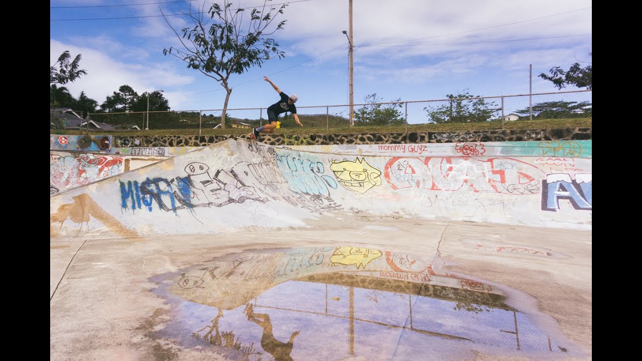 Ben Azelart Skateboarding In Hawaii Youtube