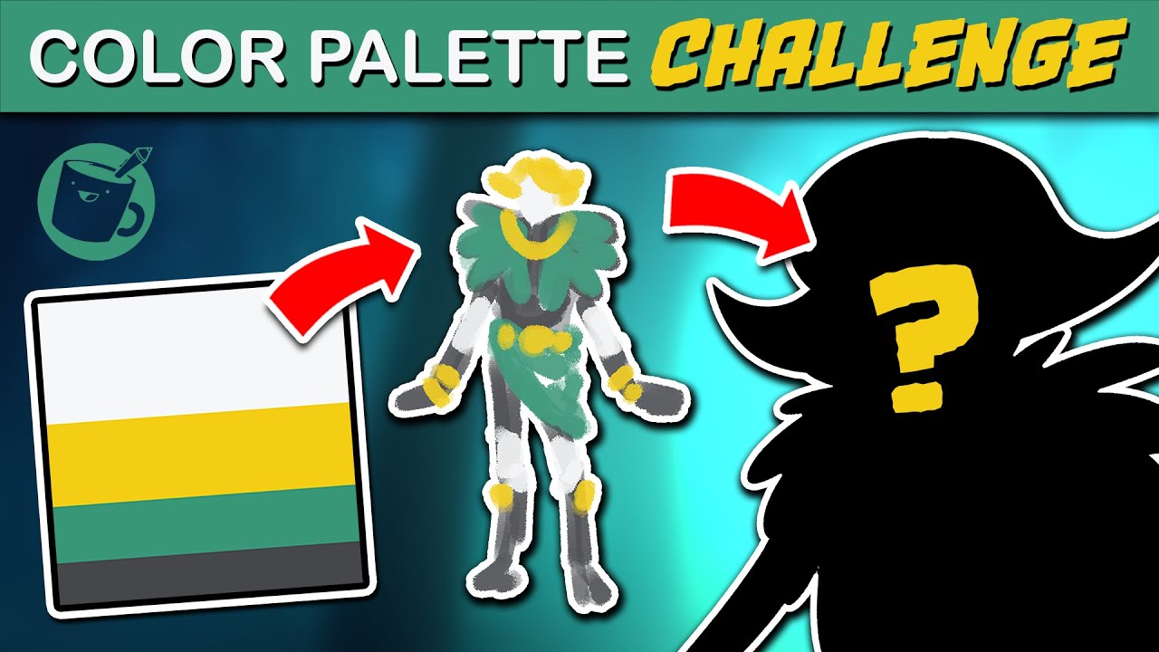 Turning Random Color Palettes Into Characters Youtube