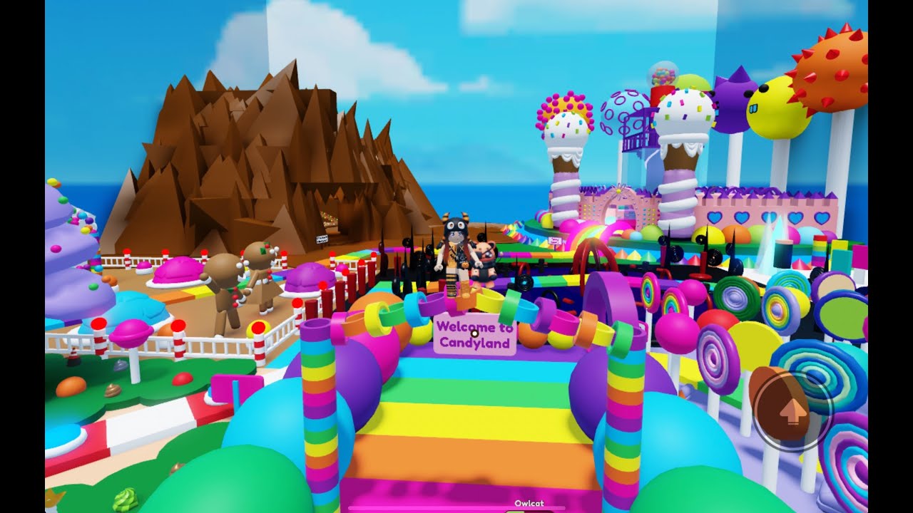 Roblox Ropets Candyland Build Youtube