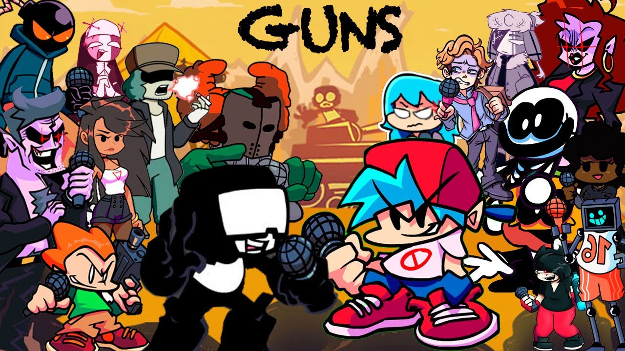 Friday Night Funkin Vs Everyone Guns Song Every Turn A Different