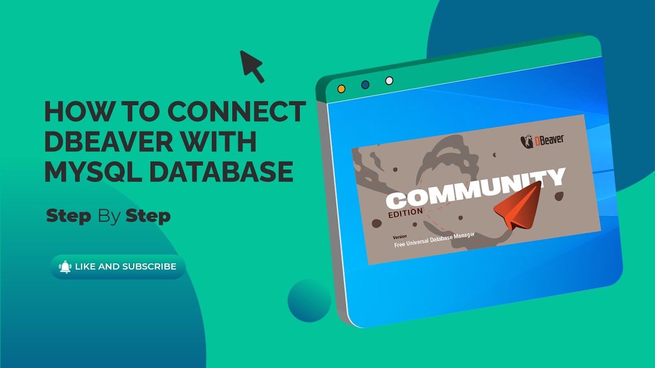 How To Connect Dbeaver With Mysql Database Youtube