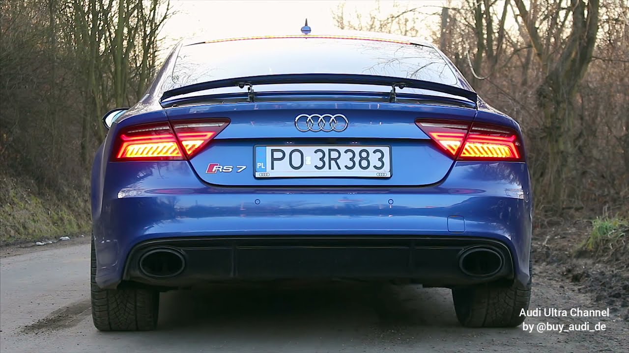 Audi Rs7 Launch Control Youtube