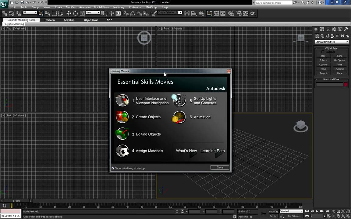 3d Studio Max 2011 Preference Settings Youtube