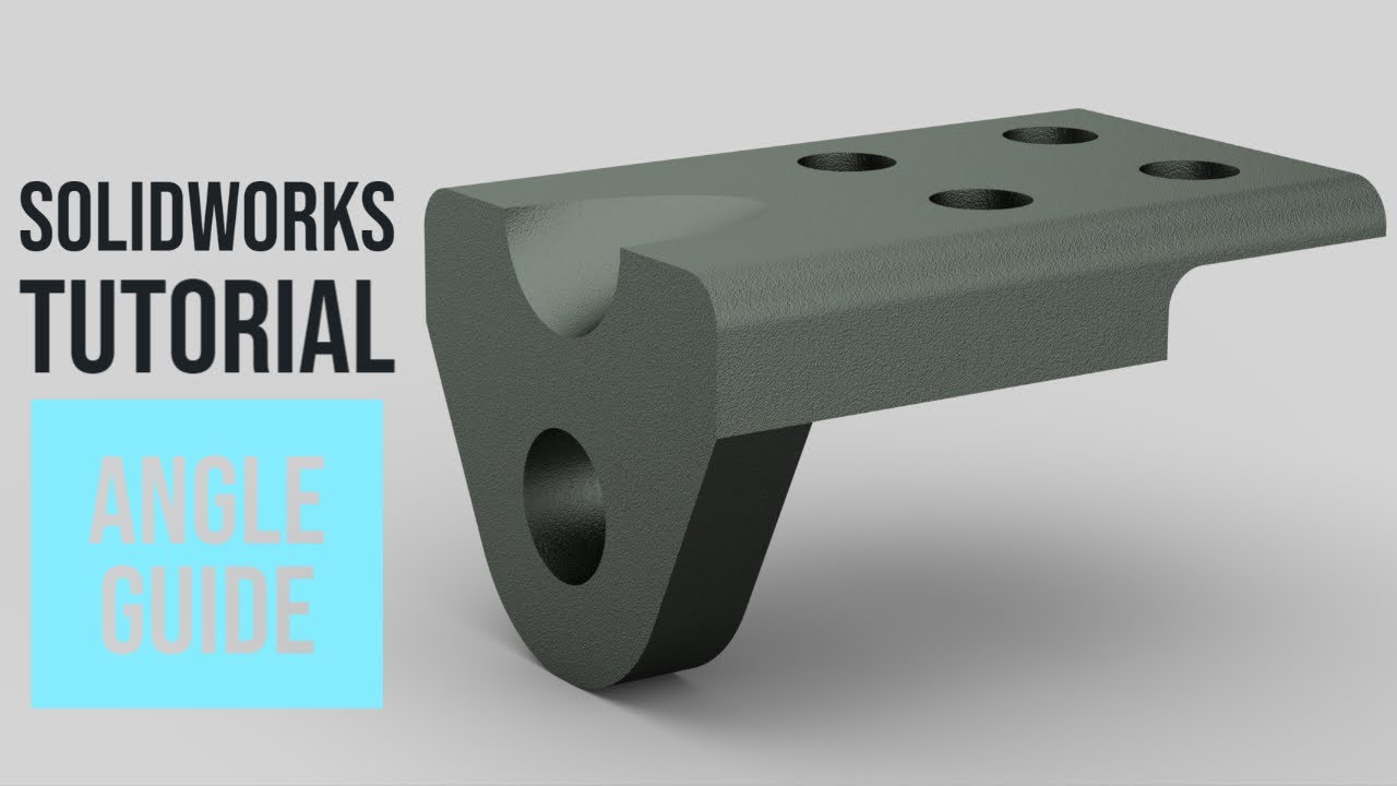 Solidworks Tutorial 61 Angle Guide Youtube