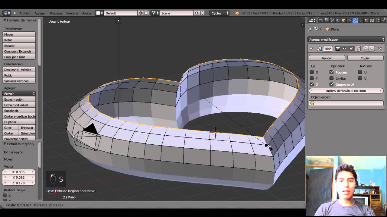 Tutorial De Blender Modelado De Un Corazón En Cycles 1 4 Diego Gaona