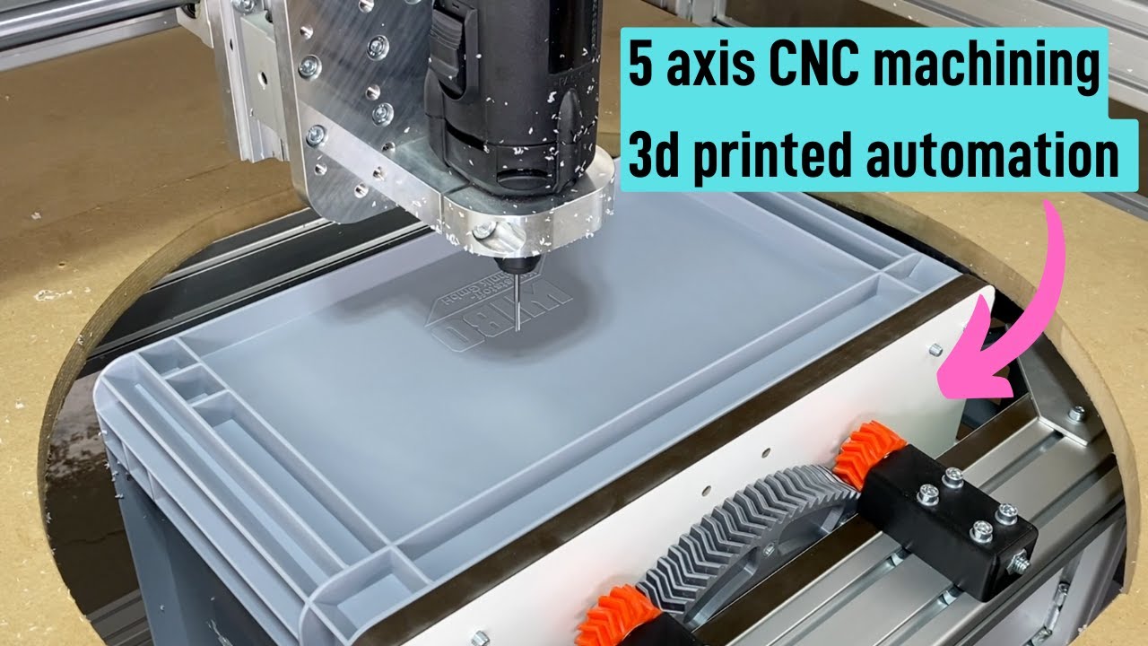 3 2 Axis Cnc 3d Printed Automation 006 Youtube