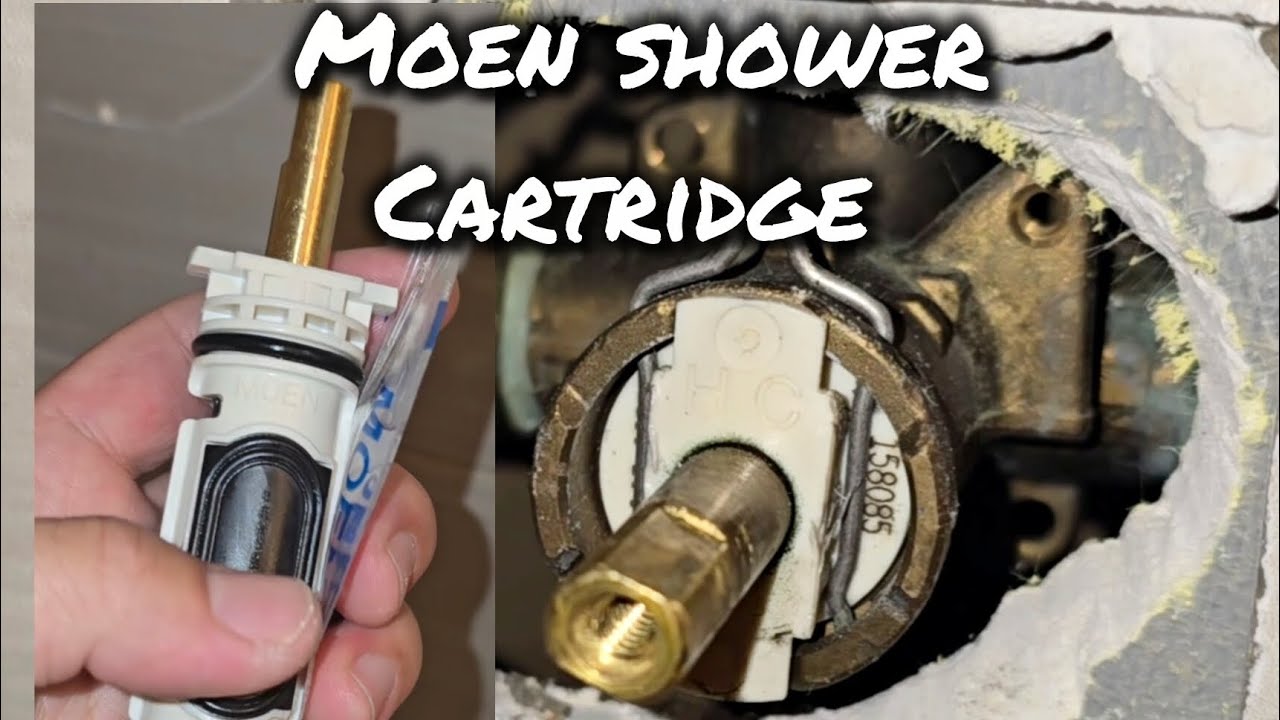 How To Replace A Moen Shower Cartridge Youtube