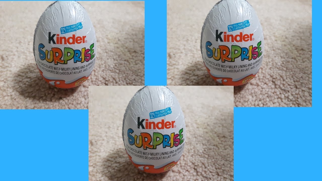 Kinder Surprise Unboxing Youtube