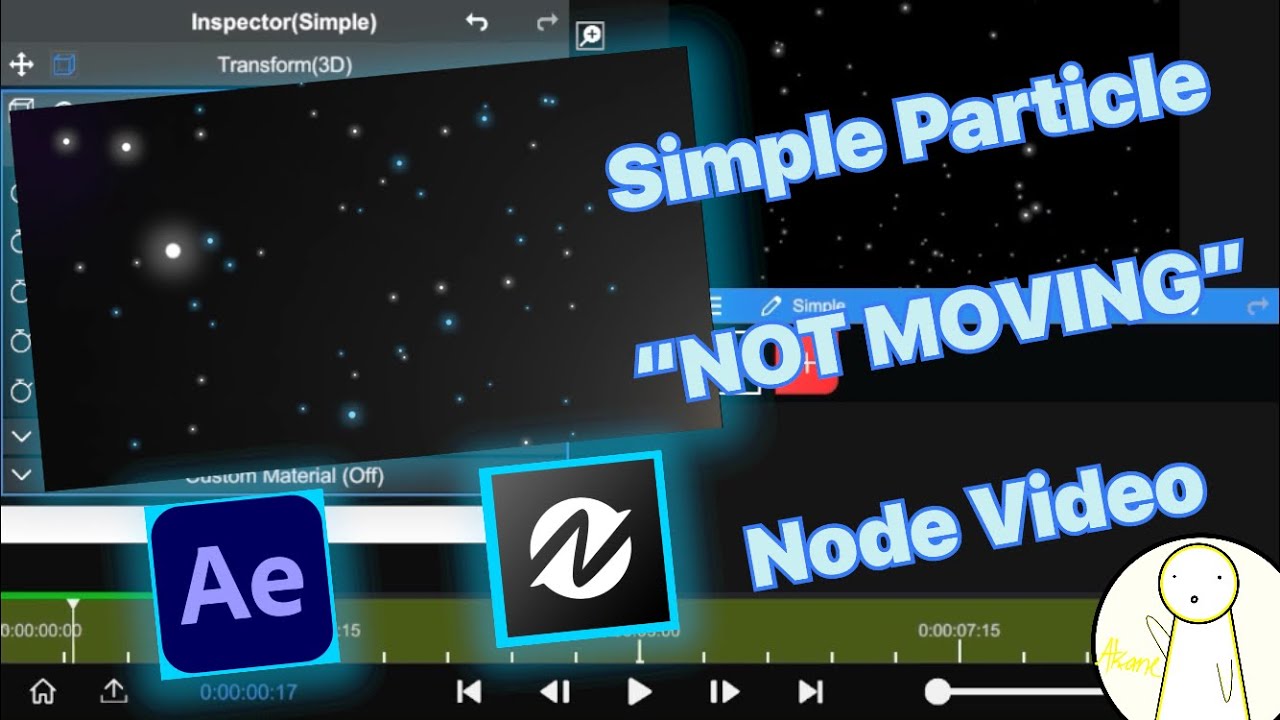 Simple Particle Tutorial Like After Effect Node Video Youtube