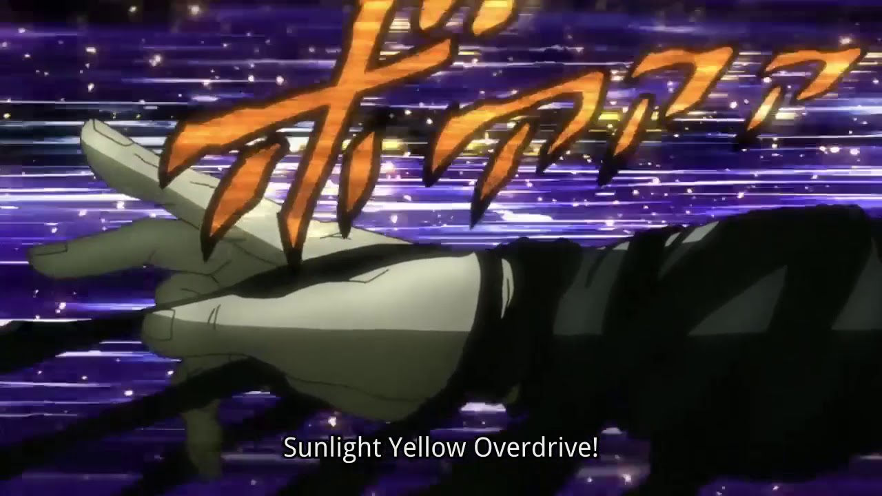 Jonathan Joestar Sunlight Yellow Overdrive 1 Youtube