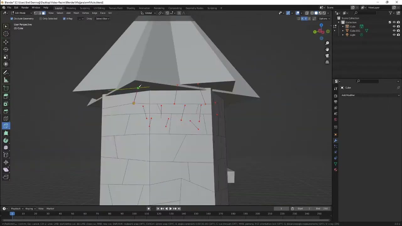 Tower Modeling Timelapse Blender Project Youtube