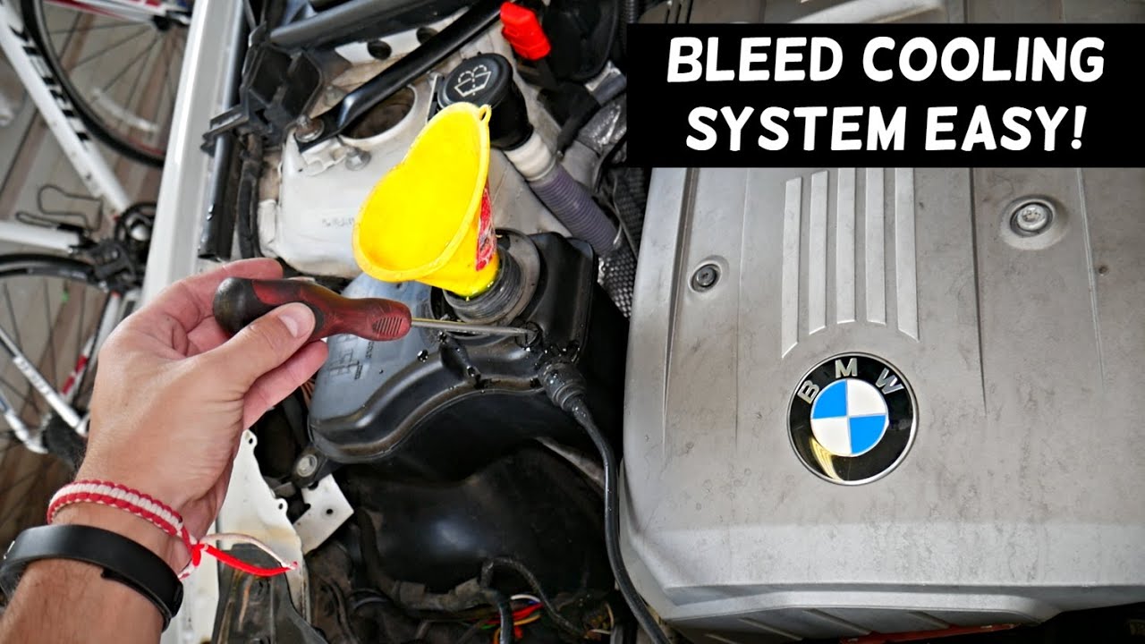 How To Bleed Cooling System On Bmw Youtube