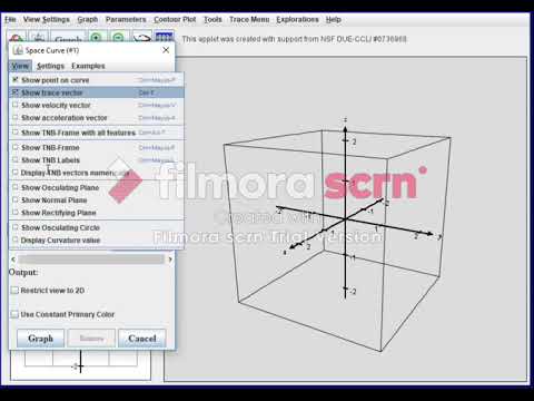 Calcplot3d Ecuaciones Parametricas Youtube