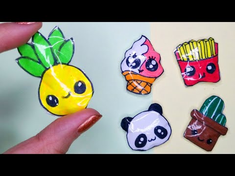 Diy Mini Kawaii Squishy Made With Paper Tiktok Viral Fidgets Paper