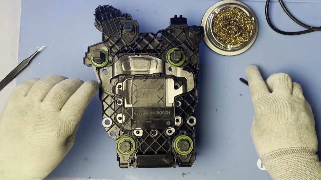 Repair Mechatronic Vag Dq500 Clutch Position Sensor K1 And K2 Youtube