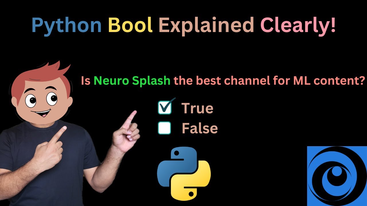 Bool Datatype In Python Youtube