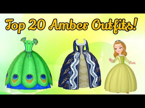 Top 20 Amber Outfits Sofia The First Youtube