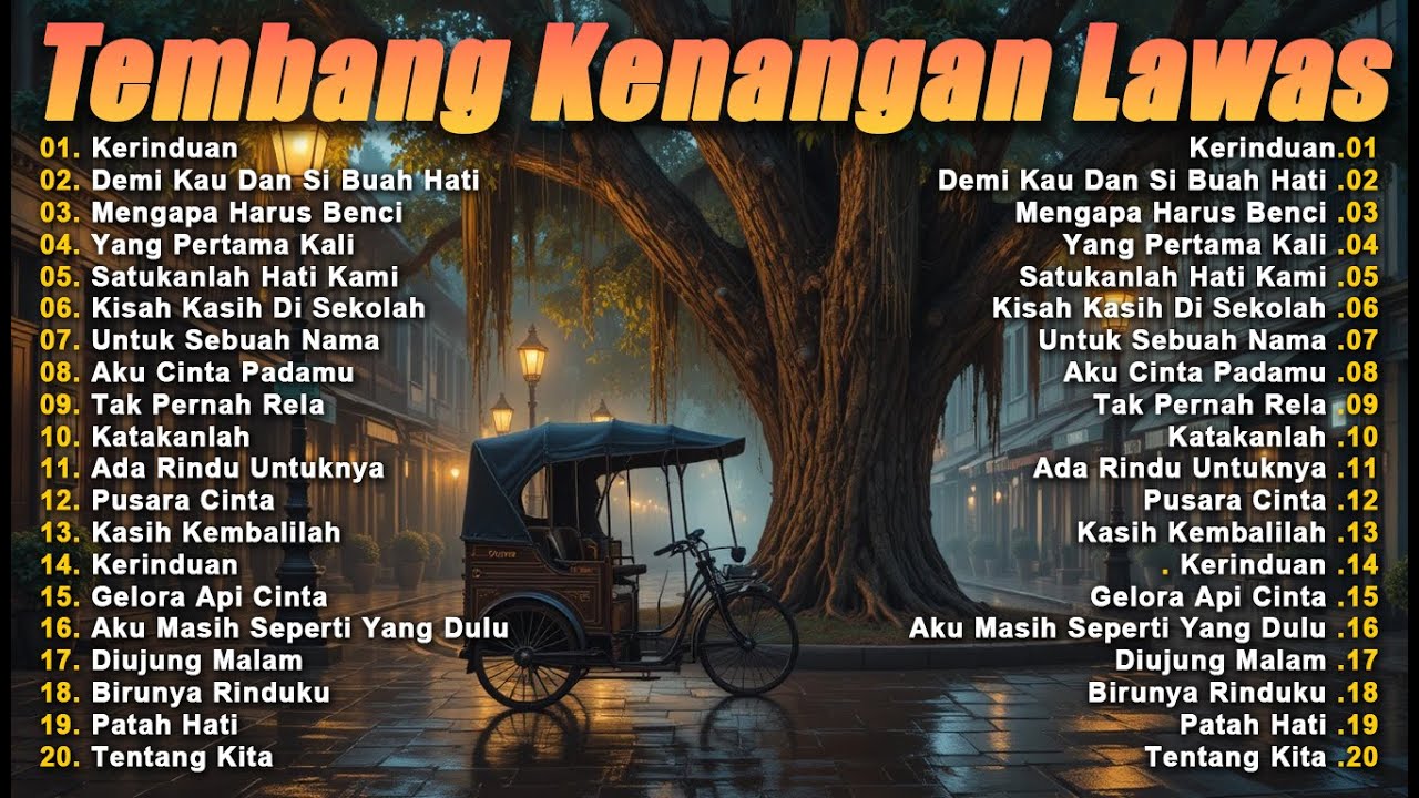 Tembang Kenangan Lawas Top 20 Lagu Lawas 80an 90an Terpopuler