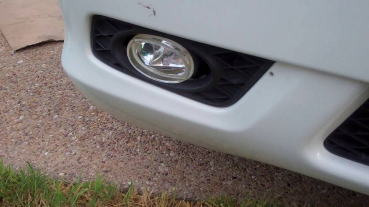 How To Remove Repair And Replace Honda Odyssey Foglights Without