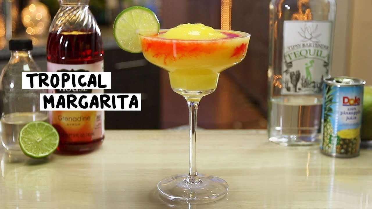 Tropical Margarita Tipsy Bartender