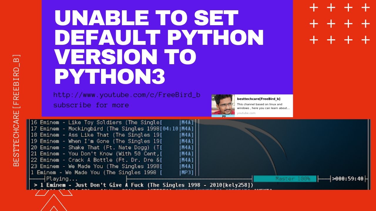 Unable To Set Default Python Version To Python3 Youtube