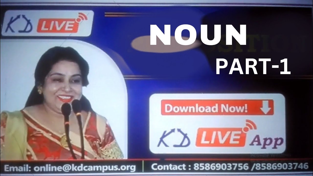 Noun Part 1 Class Notes Neetu Singh English Grammar Ssc