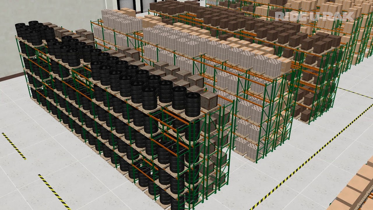 Virtual Showroom Double Deep Rack Youtube