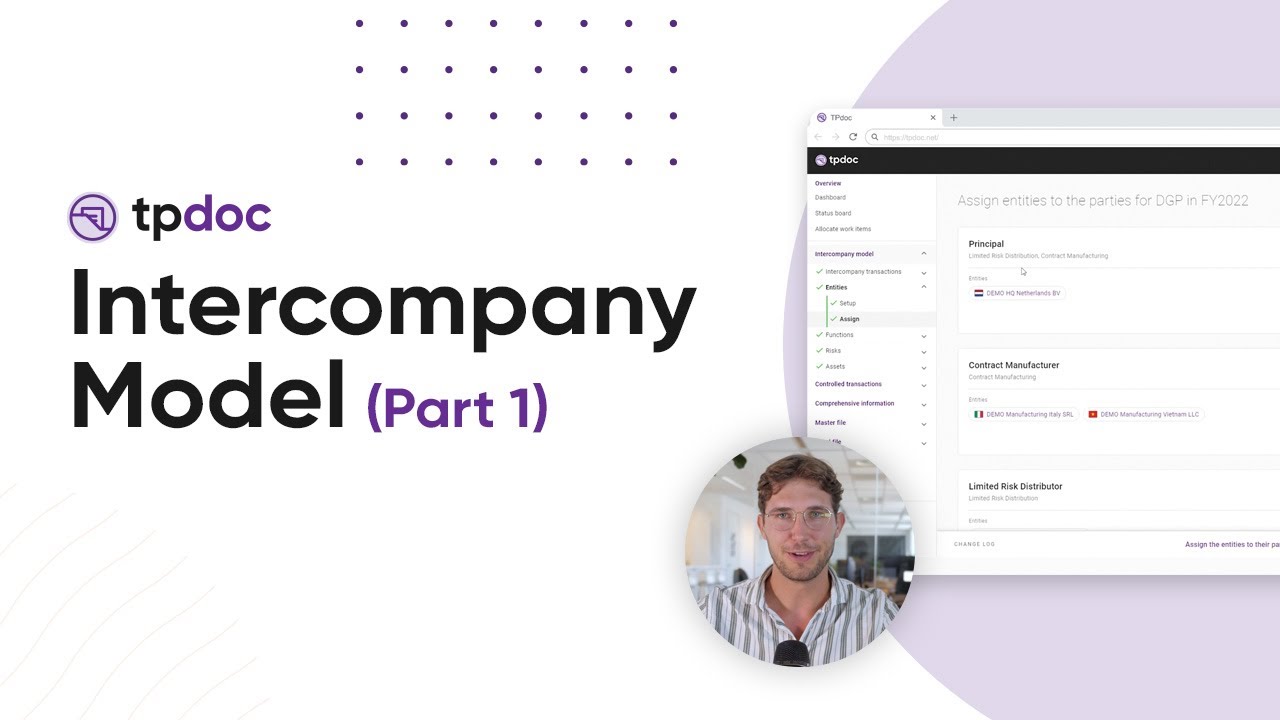 Tpdoc Product Demo Intercompany Model Part 1 Youtube
