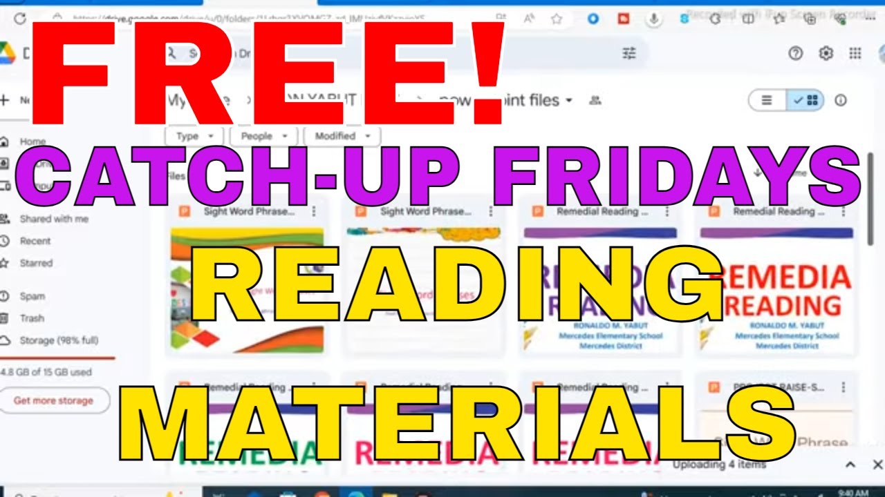 Catch Up Friday Reading Materials Grade 2 Deped