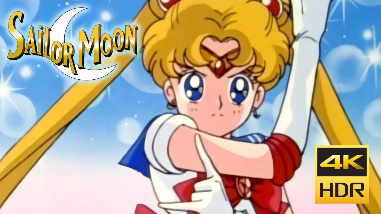 Sailor Moon English Dic Opening 4k Remastered Youtube