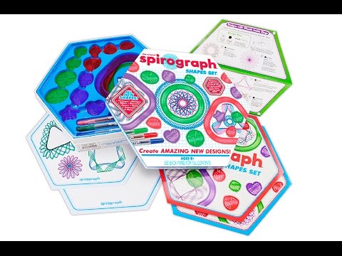 Spirograph Shapes Set Youtube