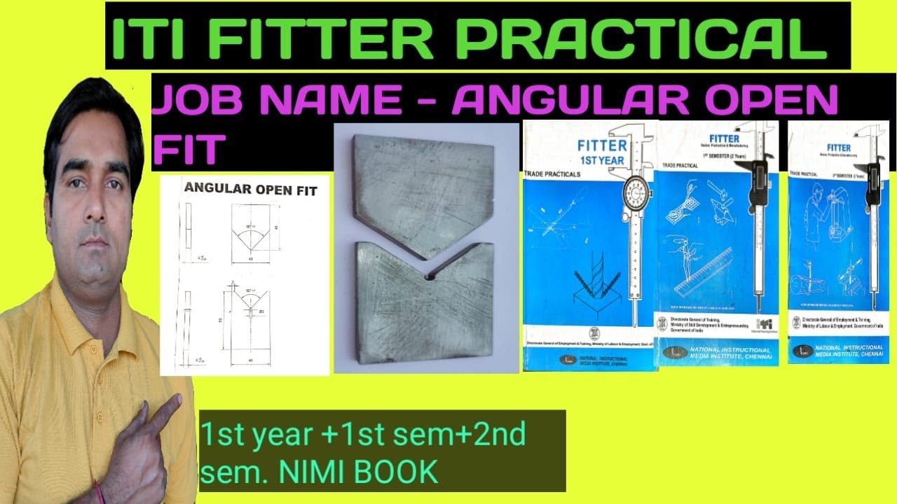 Iti Fitter Practical Job Name Angular Open Fit 1st Year 1st Sem