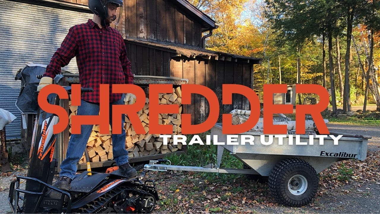 Dtv Shredder Trailer Utility Youtube