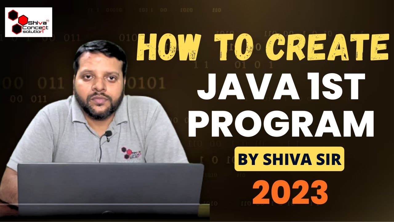 Java Tutorial For Beginners How To Create First Program In Java