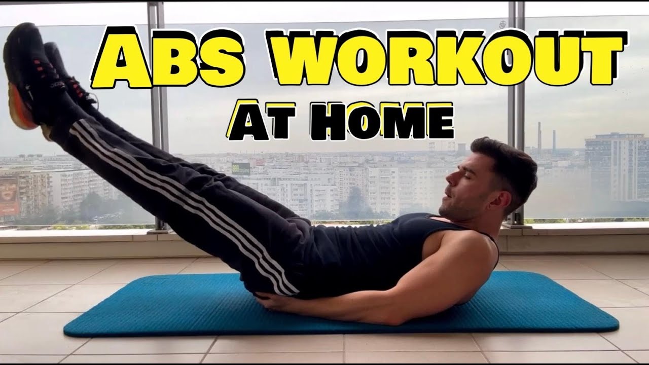 Abs Workout At Home No Equipment Necessary Youtube