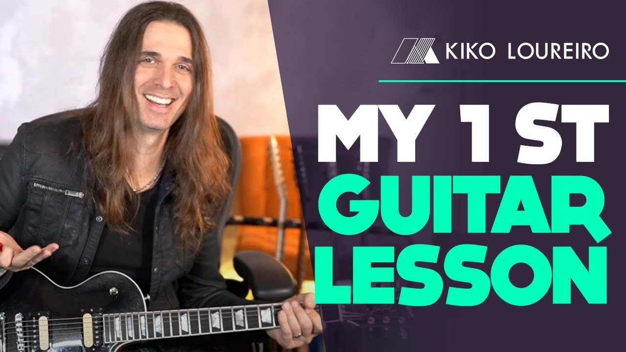 My 1st Guitar Lesson Youtube