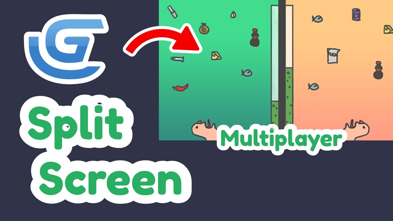 Multiplayer Split Screen In Gdevelop Youtube