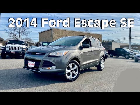 2014 Ford Escape Se Startup Walkaround Features Youtube