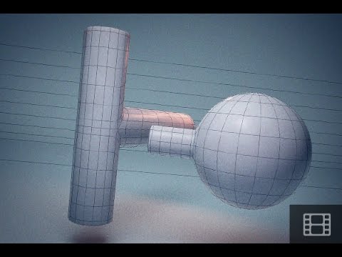 Maya Modeling Tutorial Inserting Cylinders Youtube