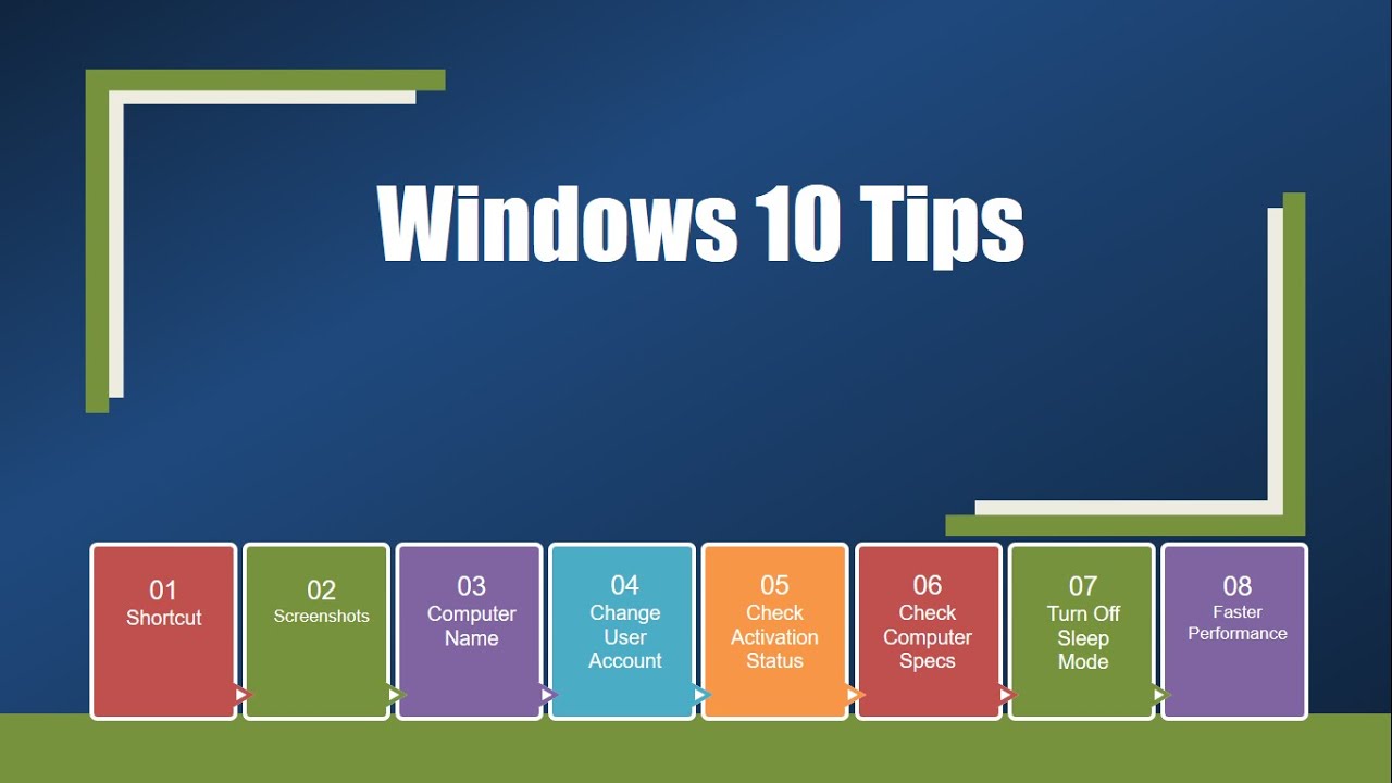 Windows 10 Tips Youtube