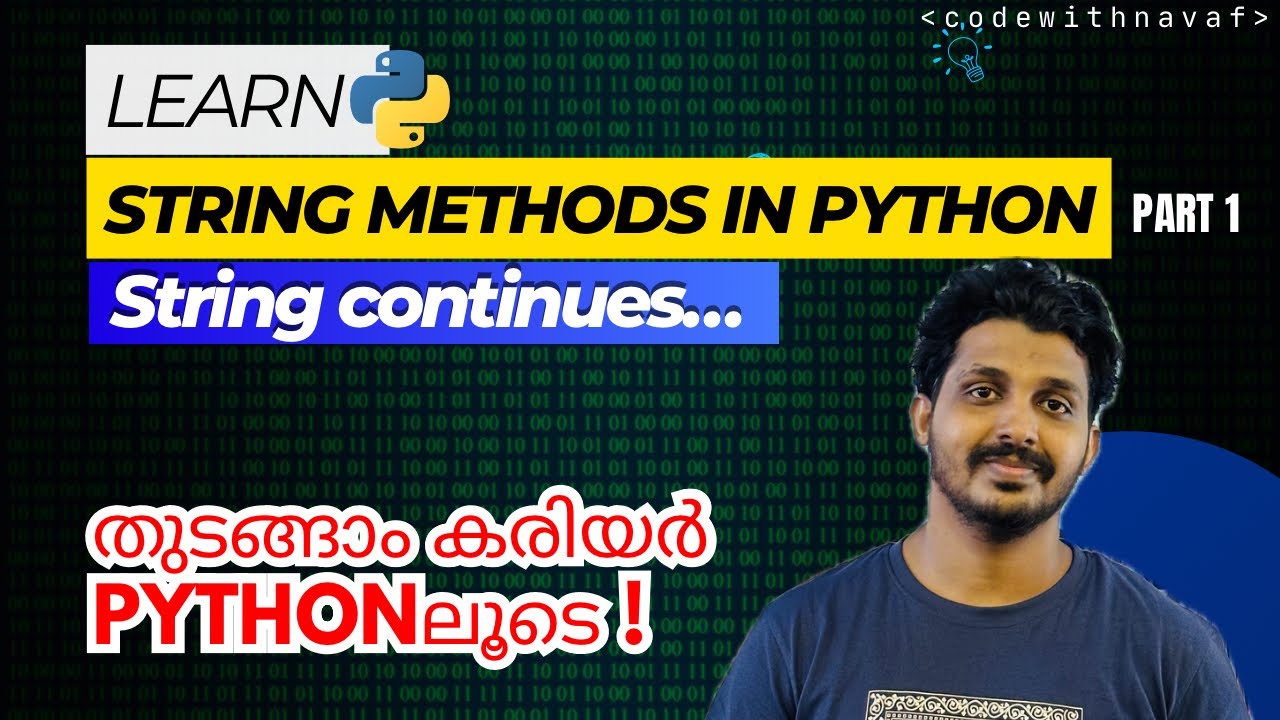 Ep 11 String Method String In Python Python Basics Tutorial High