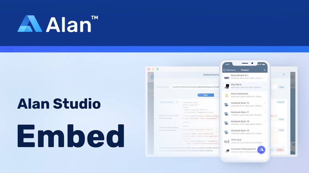 Alan Studio Tutorial 4 Embed Youtube