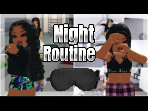 Night Routine Roblox Bloxburg Youtube