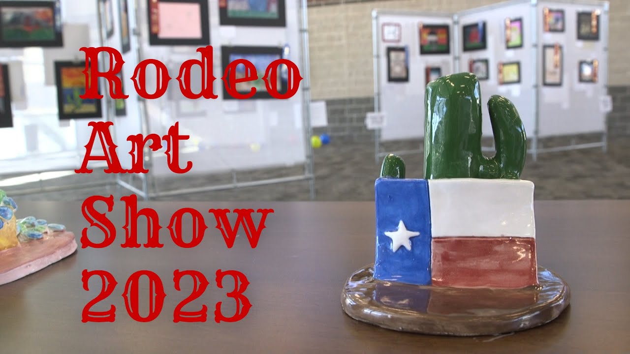 Ncisd Rodeo Art Show 2023 Fine Arts Youtube
